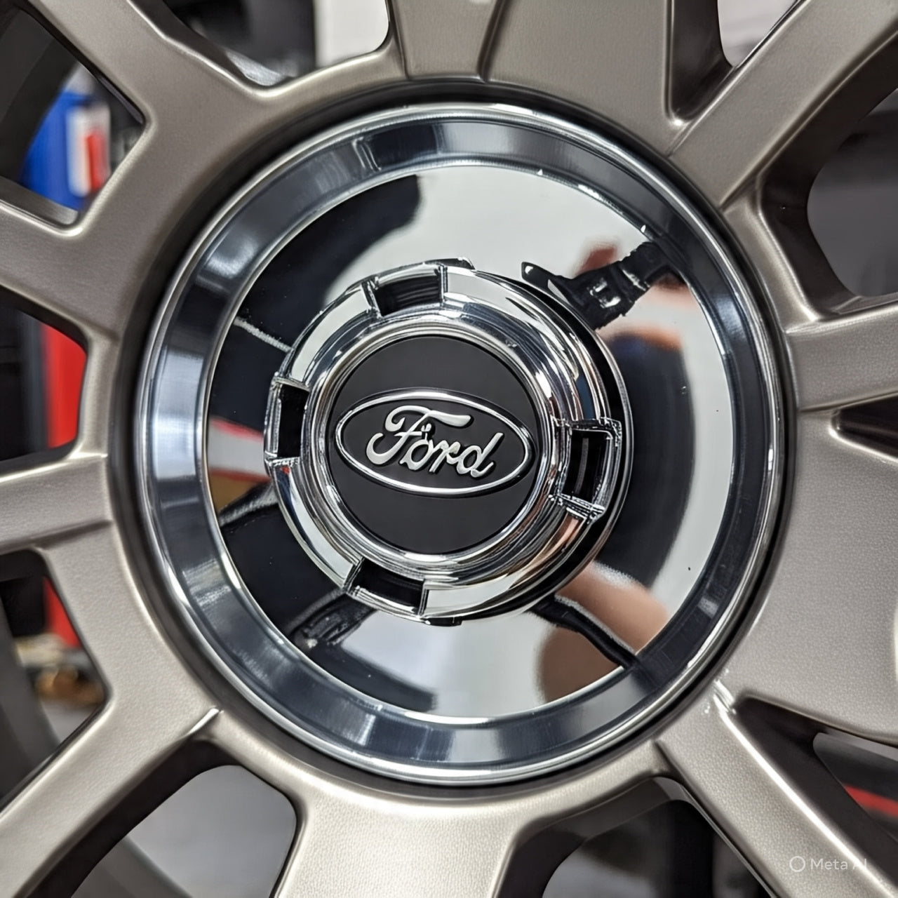 Ford Wheel Center Cap – Automotive Emblem
