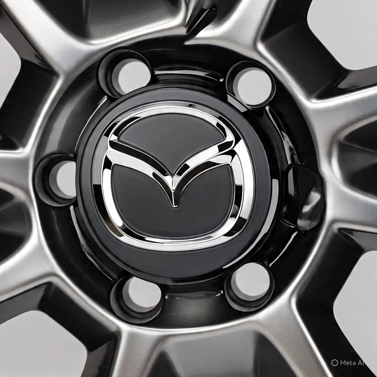 Mazda Wheel Center Cap – Automotive Emblem