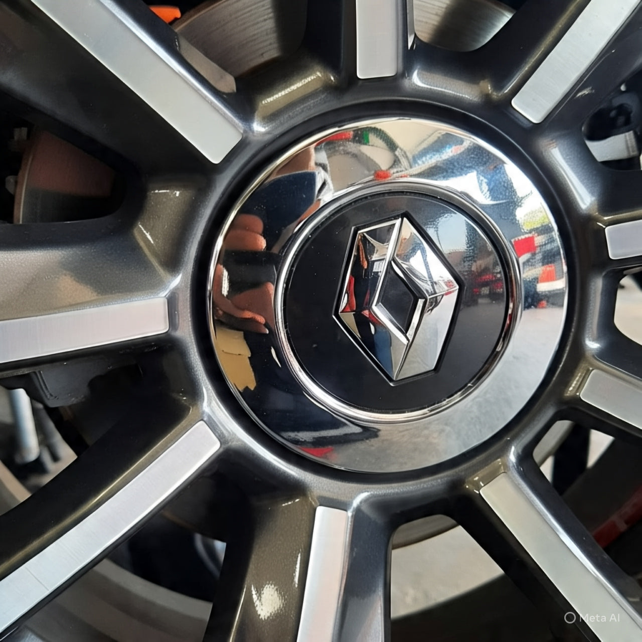 Renault Wheel Center Cap – Automotive Emblem